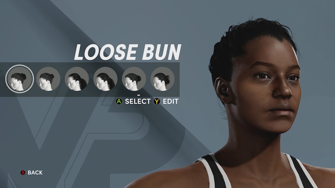 NBA 2K21 (Next Gen) - All WNBA Women Hairstyles & MyPLAYER Features ...