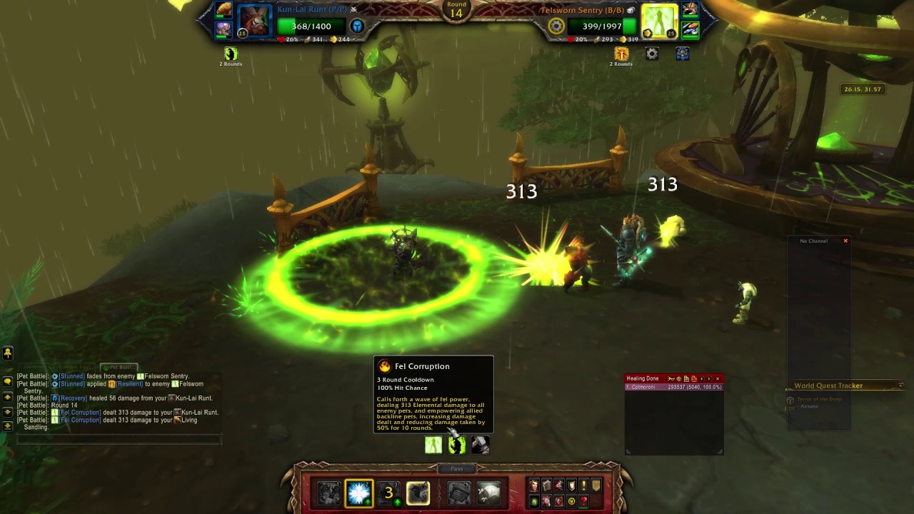 Felsworn Sentry Tiny Terrors of Tanaan - YouTube