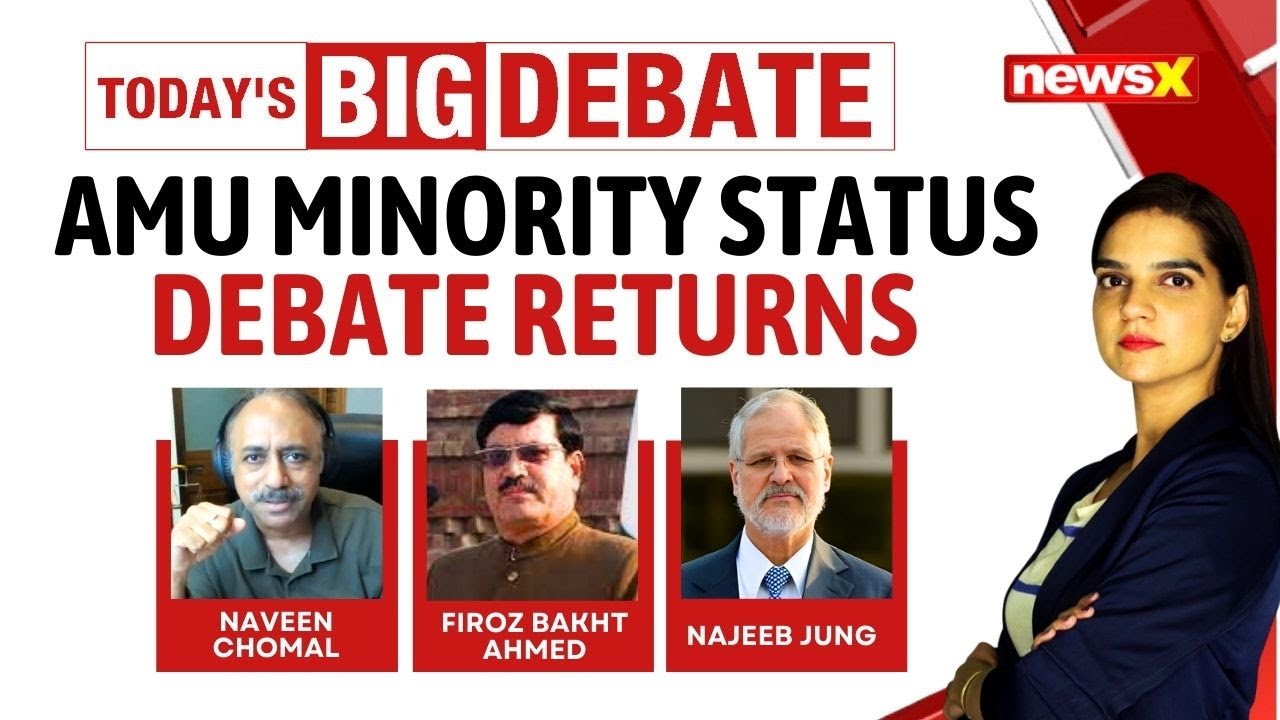 AMU Minority Status Report | Why Rake Up 100 Year Old Debate? | NewsX ...
