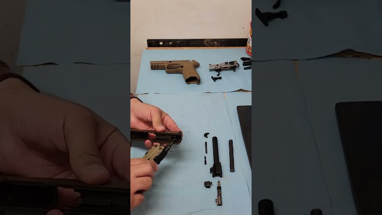 Sig Sauer M17 disassemble and reassemble. - YouTube
