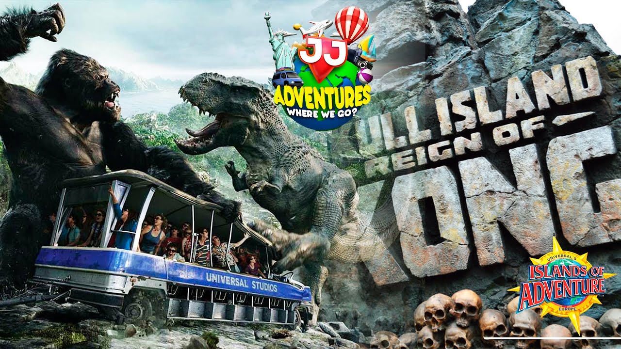 King Kong Ride - Skull Island Reign of Kong" at Universal Orlando ...