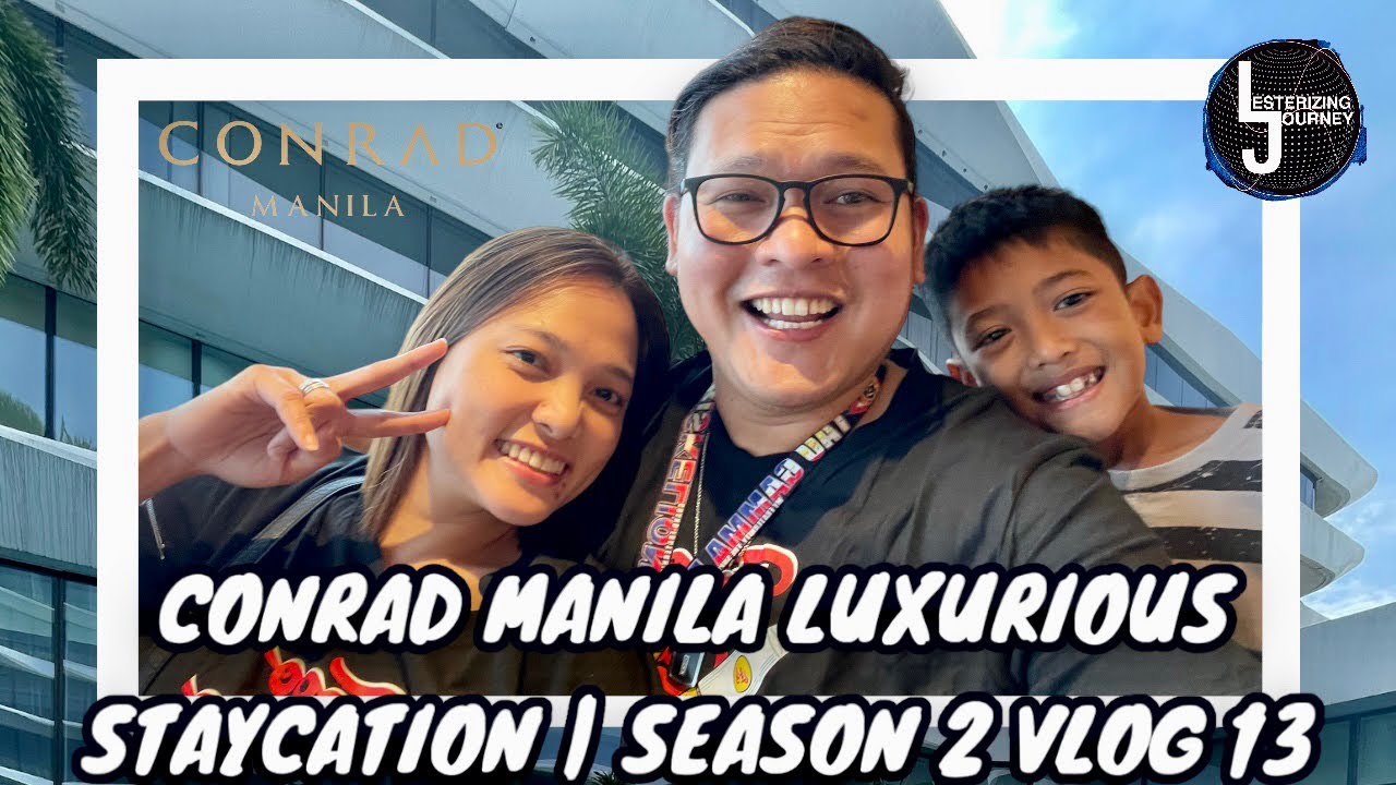 CONRAD MANILA LUXURIOUS STAYCATION | SEASON 2 VLOG 13 - YouTube