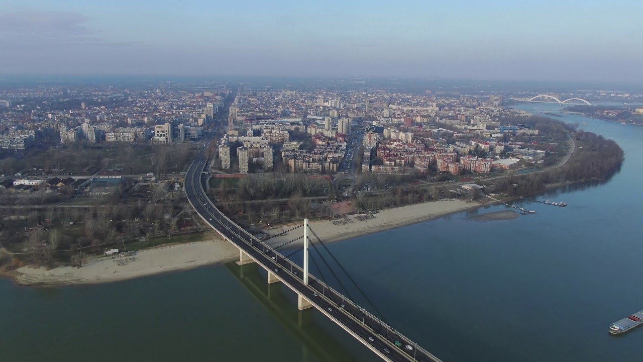 Novi Sad, Most Slobode - YouTube