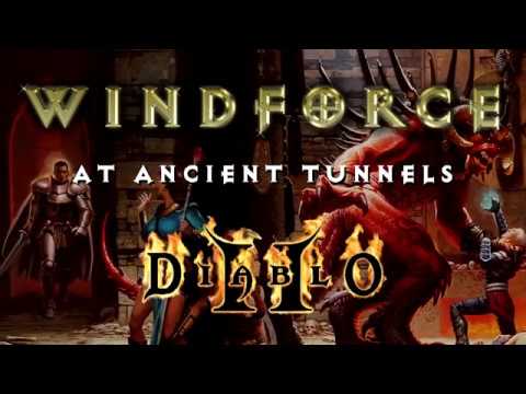 Diablo 2 LOD: Windforce Drops In Ancient Tunnels! - YouTube