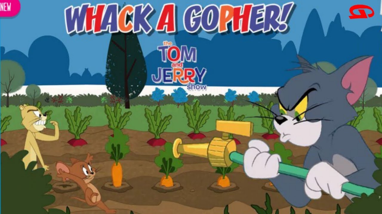 Tom & Jerry: Whack-A-Gopher (Boomerang Games) | How to Play | How to ...