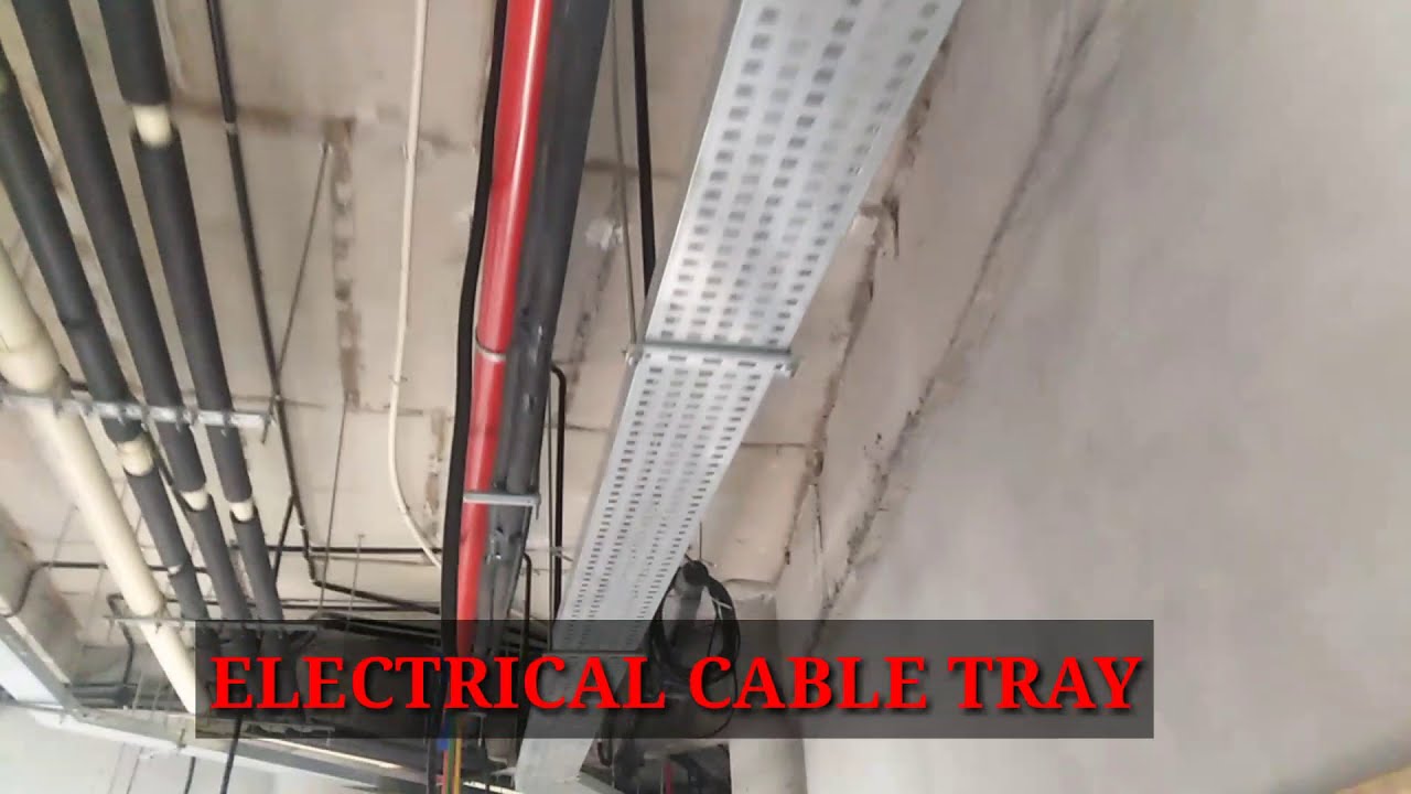 SHORT VIDEO- ELECTRICAL CABLE TRAY - YouTube