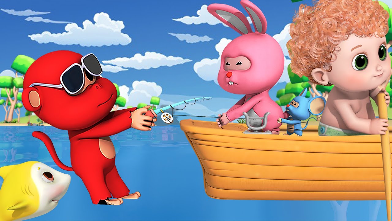 Row Row Your Boat | ABCD Alphabet Song | More Nursery Rhymes For Kids ...