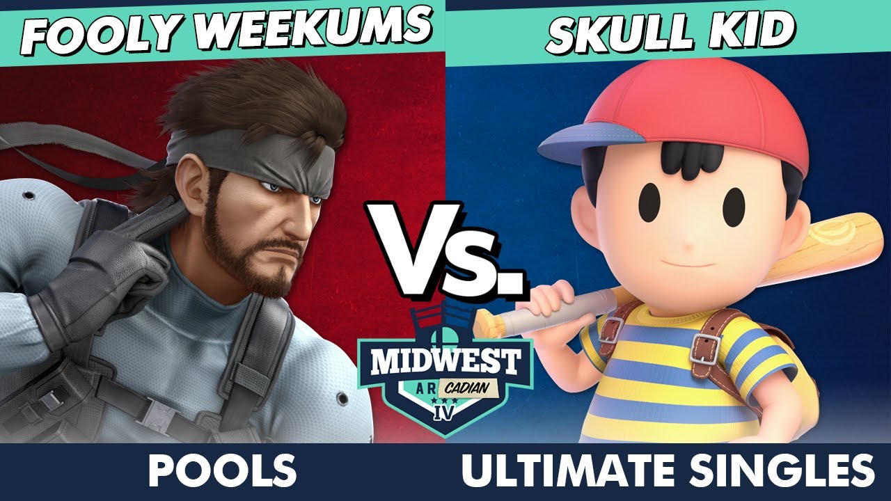 Midwest Arcadian IV Pools - Fooly Weekums (Snake) Vs. Skull Kid (Ness ...