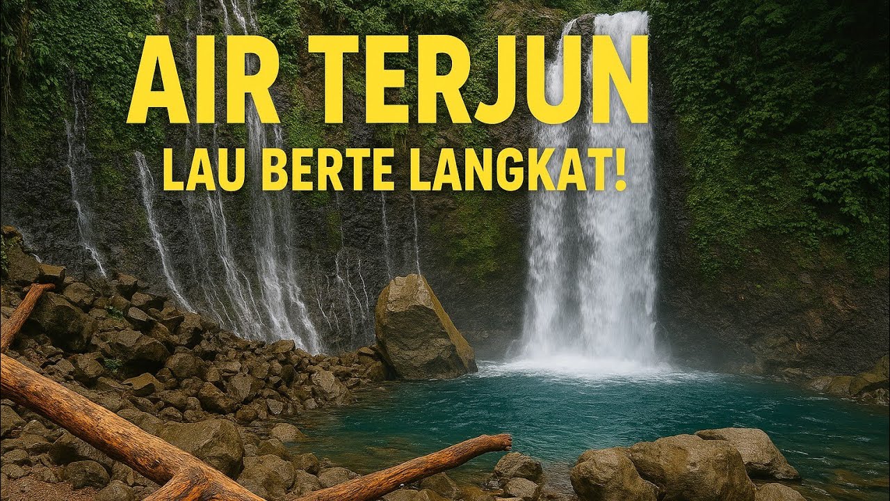 Air Terjun Lau Berte Langkat || Bagus Banget , Tapi ??? - YouTube