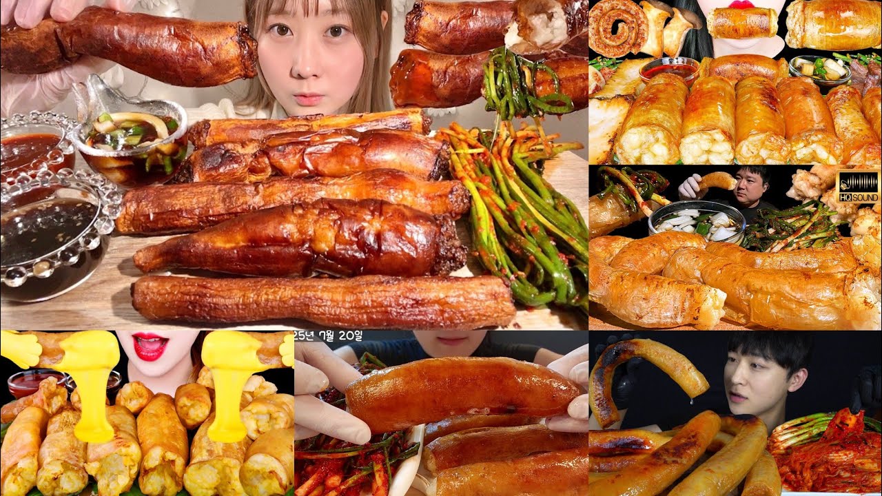 SATISFYING*JUICY DAECHANG BITES MUKBANG COMPILATIONS - YouTube