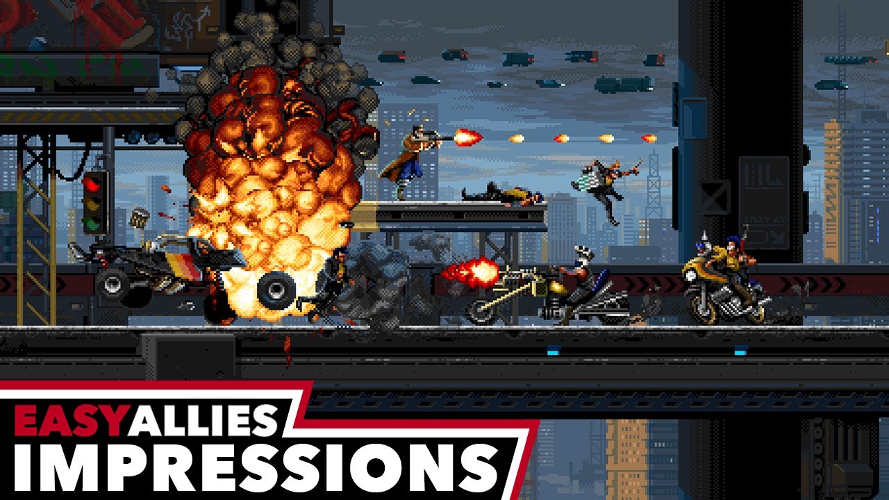 Huntdown - Arcade Mode Impressions - YouTube