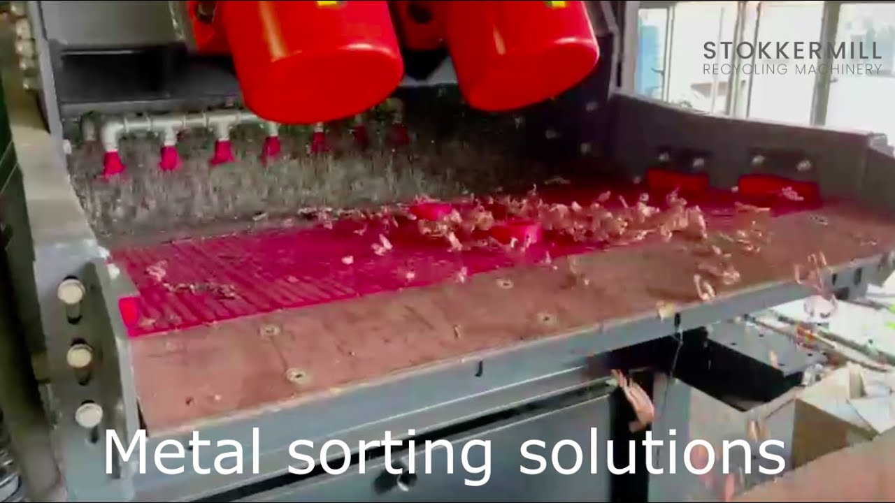 Metal sorting system | Stokkermill - YouTube