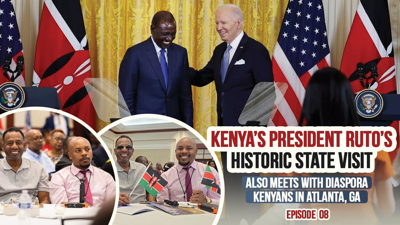 Kenya's President Ruto's Historic USA State Visit: Atlanta, GA - Part 1 ...