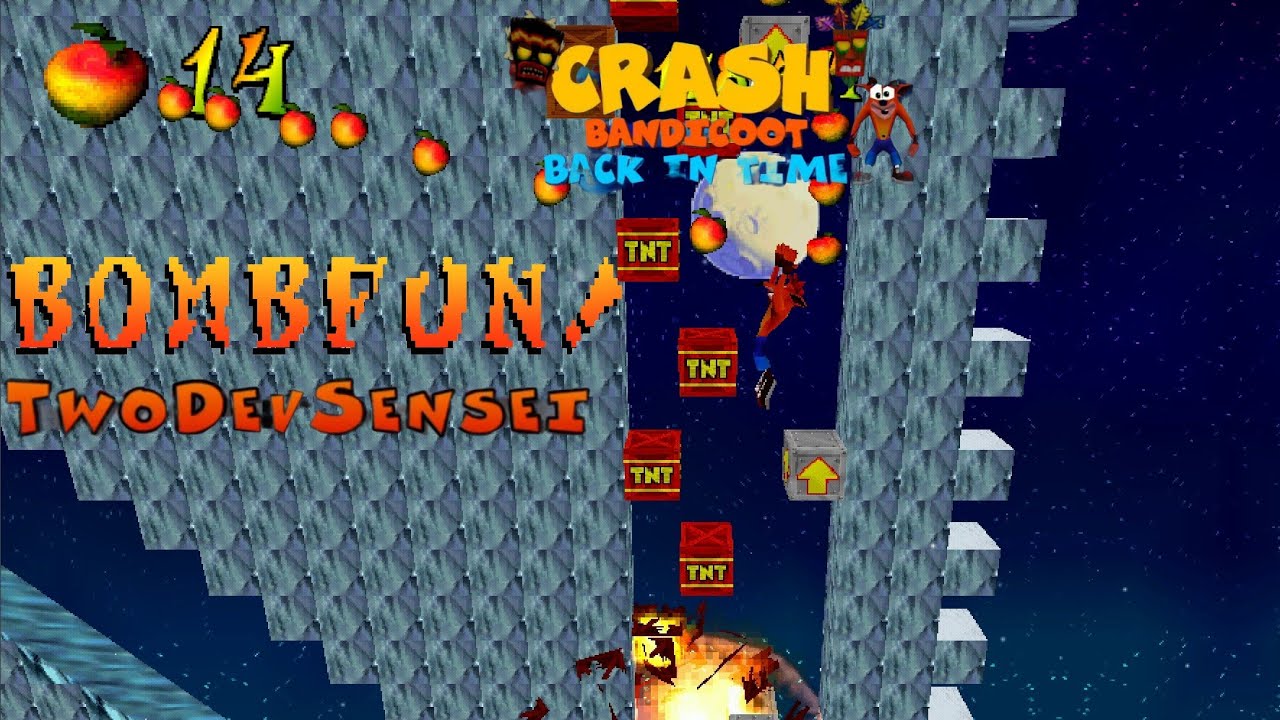 Crash Bandicoot - Back In Time Fan Game: Custom Level: Bomb Fun By ...