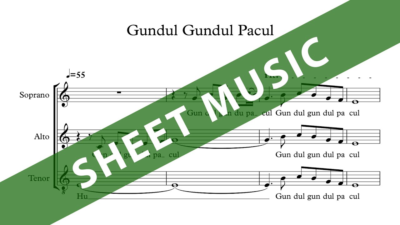 Gundul Gundul Pacul - Lagu Daerah Jawa Tengah (Aransemen Paduan Suara ...