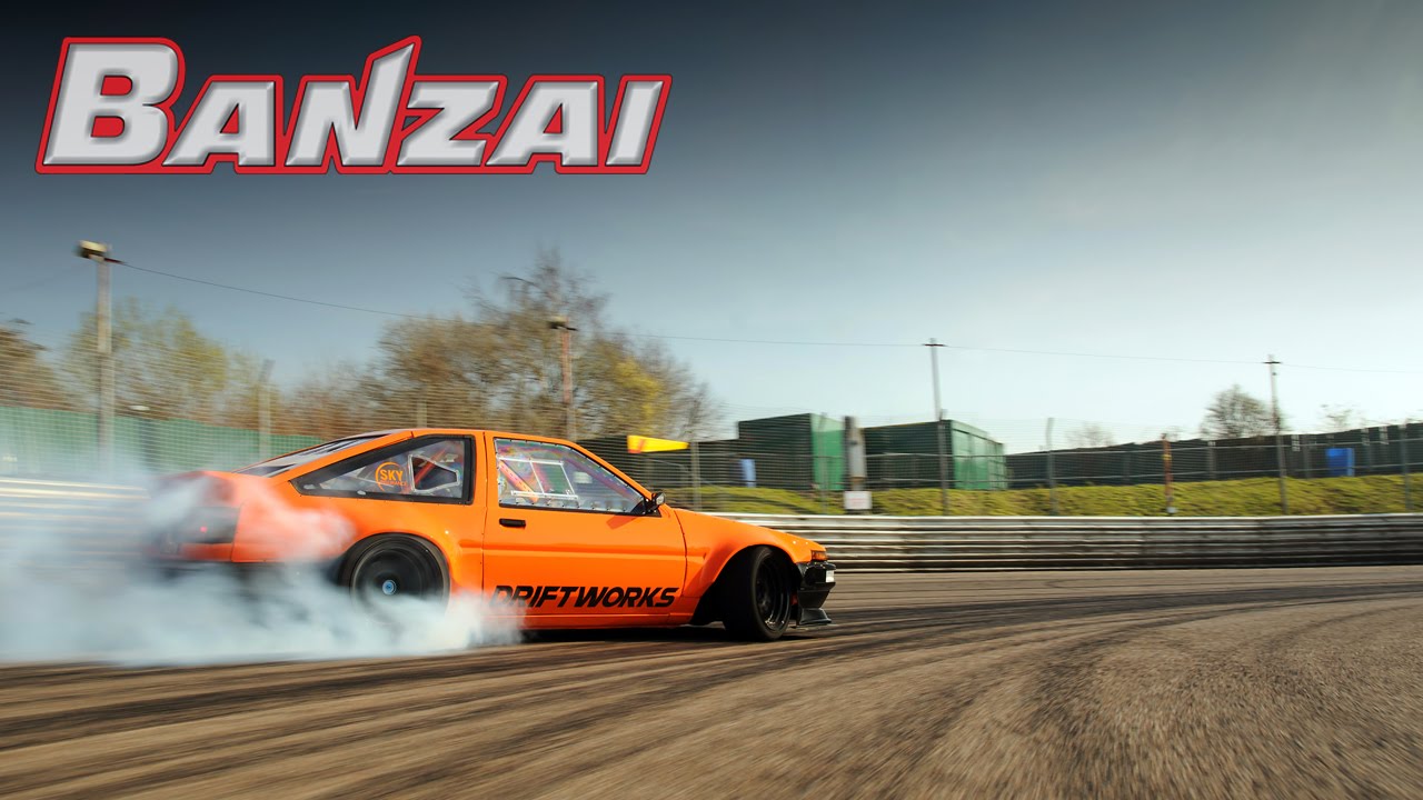 Driftworks DW86 - V8 AE86 Toyota Corolla Drifting - YouTube