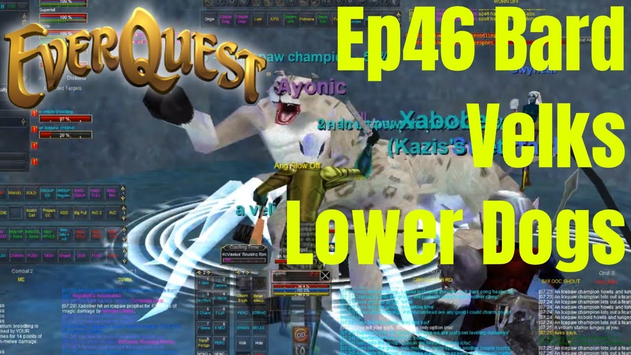 Ep46 Velk's LDogs Pulling (ft. Ardenn) (Ayonic-BRD) EverQuest TLP - YouTube
