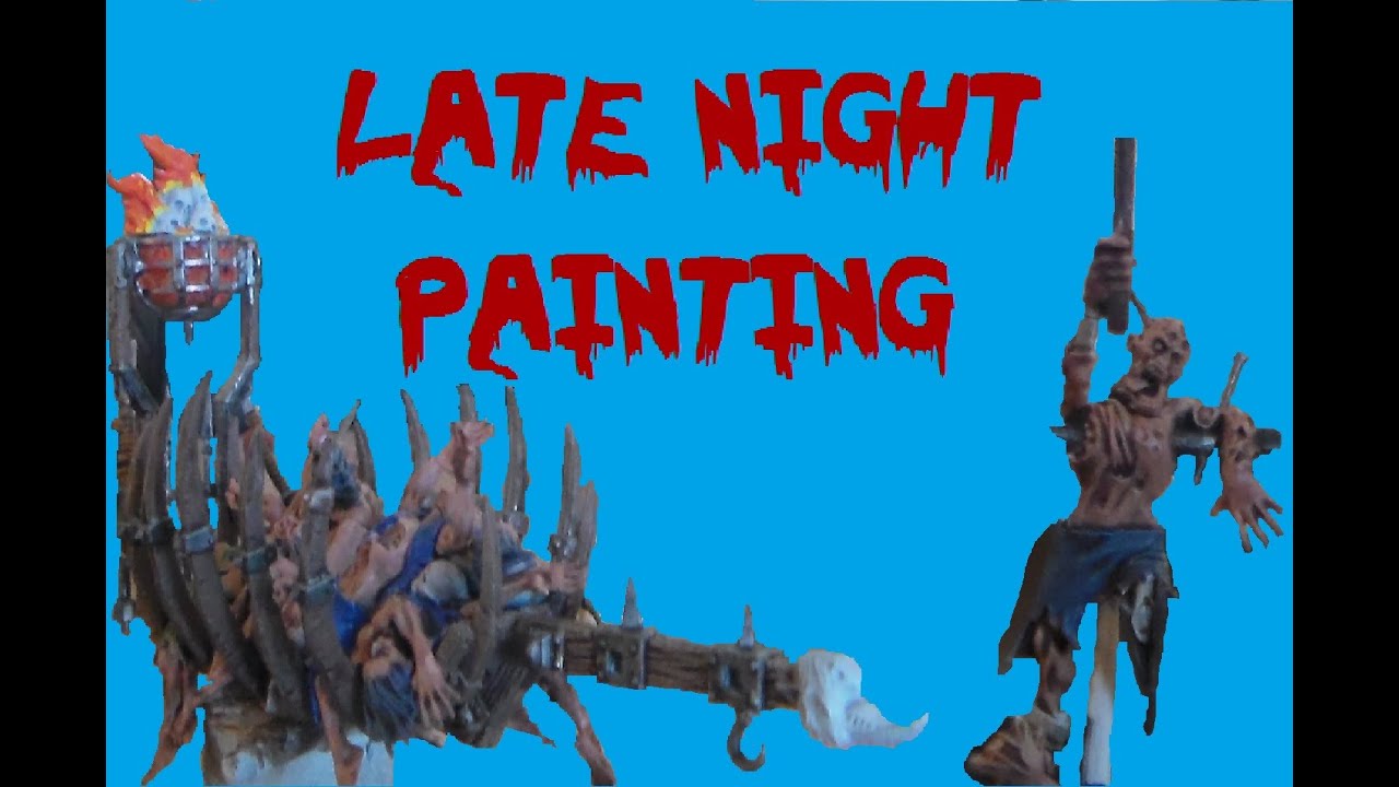 Late Night Painting: VC CORPSE CART + ZOMBIES - YouTube