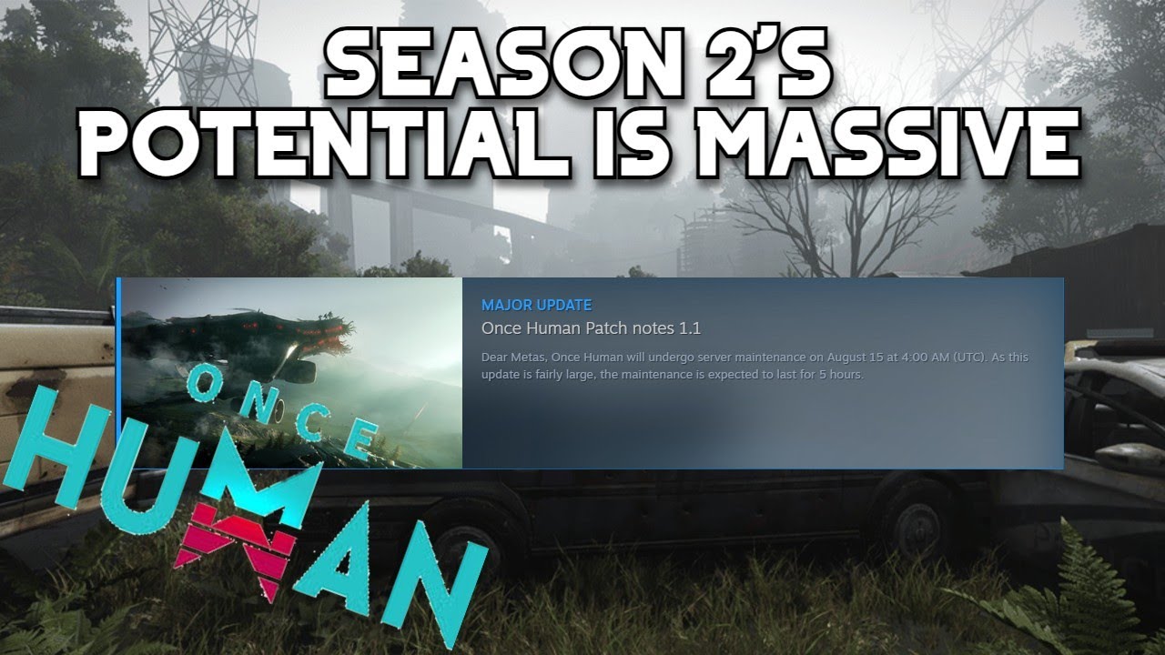 Once Human Season 2 Has My Hopes UP - YouTube