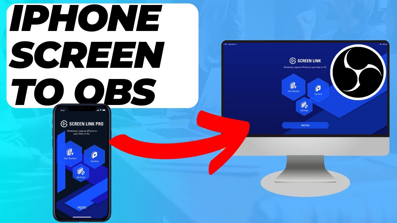 How To Connect Your iPhone Screen To OBS Using Screen Link (Easy Method ...