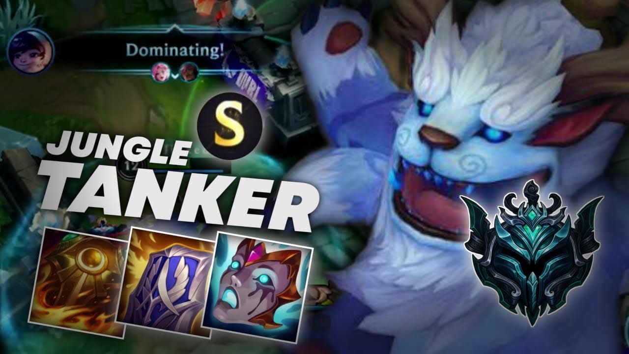 WILD RIFT NUNU & WILLUMP : JUNGLE TANK IS OP ! ( S RATING ) BUILD ...