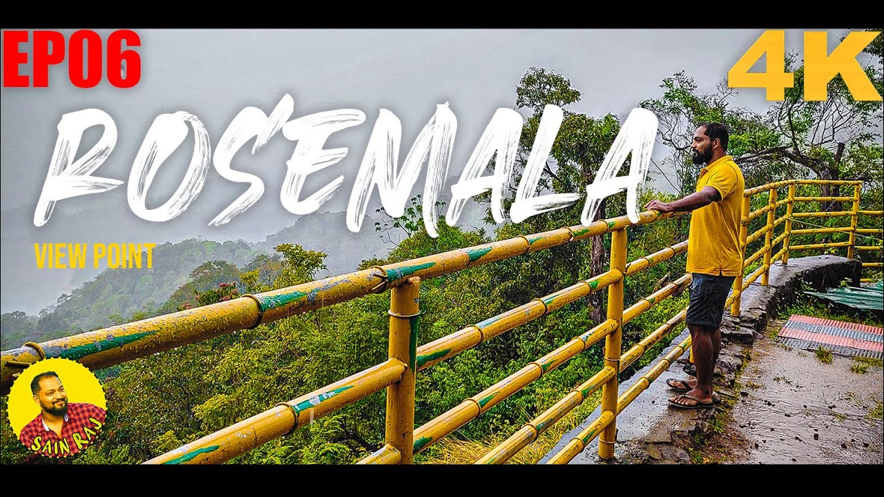 Rosemala Kollam | Rosemala route | Rosemala parappar view | Malayalam ...