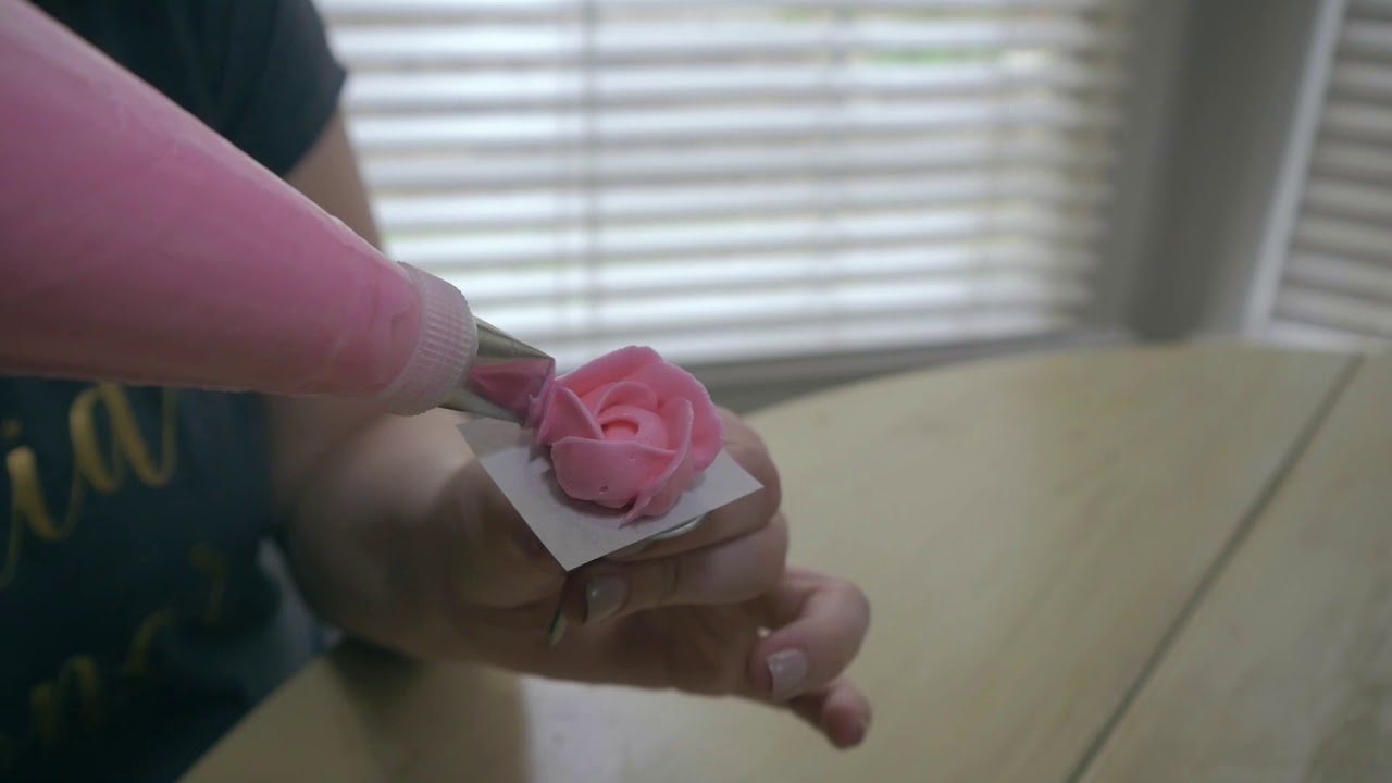 Buttercream Rose Tutorial Youtube