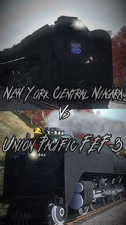 NYC Niagara Vs. UP FEF-3 #trainedit #train #trainz #trainz2019 #trainz2019game #capcut - YouTube