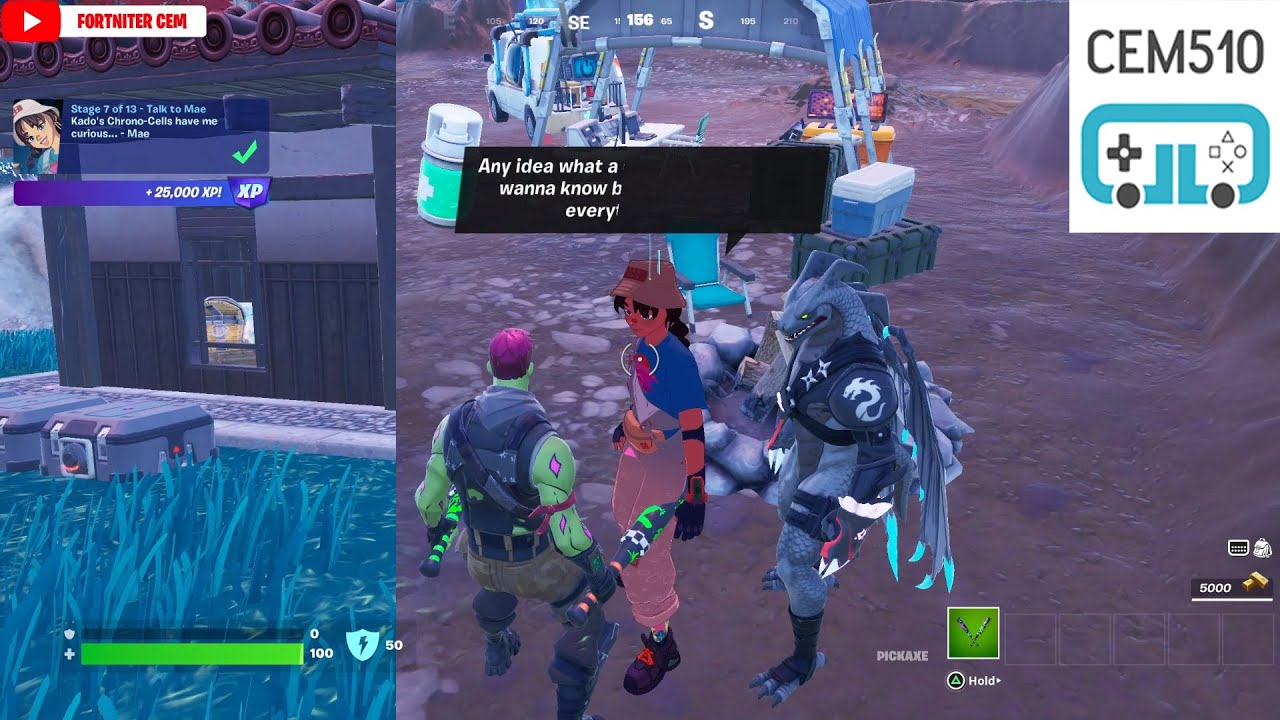 Talk To Mae Fortnite Maes Snapshot Quests Youtube