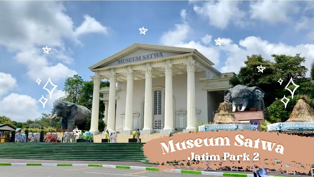 JALAN-JALAN DI MUSEUM SATWA JATIM PARK 2 - YouTube