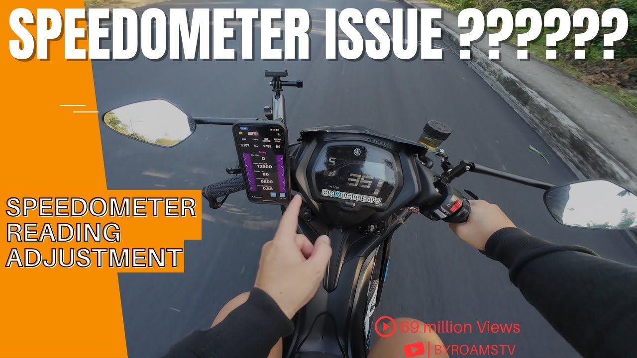 Sniper 155R - SPEEDOMETER READING CORRECTION | UMA M9 ECU | Y16ZR - YouTube