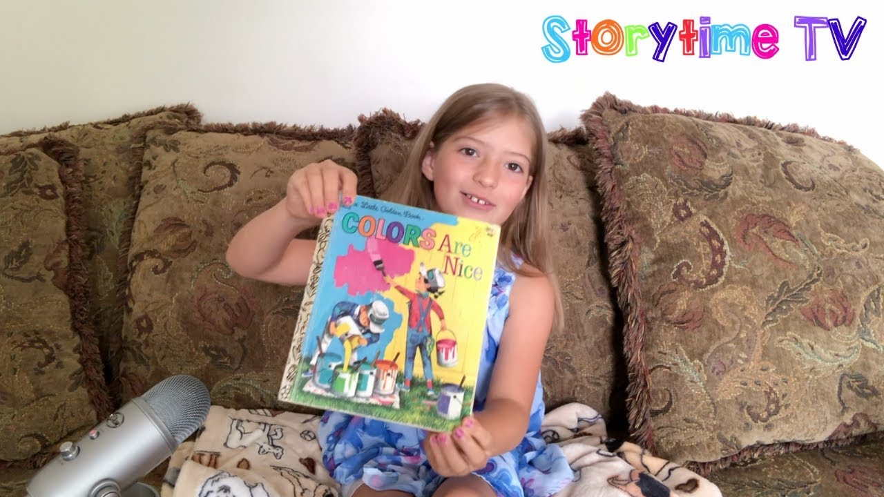 COLORS ARE NICE | Kids Books Read Aloud - YouTube