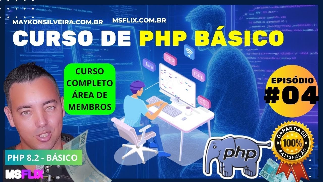 EP 04 - TRUE E FALSE - CURSO BÁSICO DE PHP - MAYKONSILVEIRA.COM.BR ...