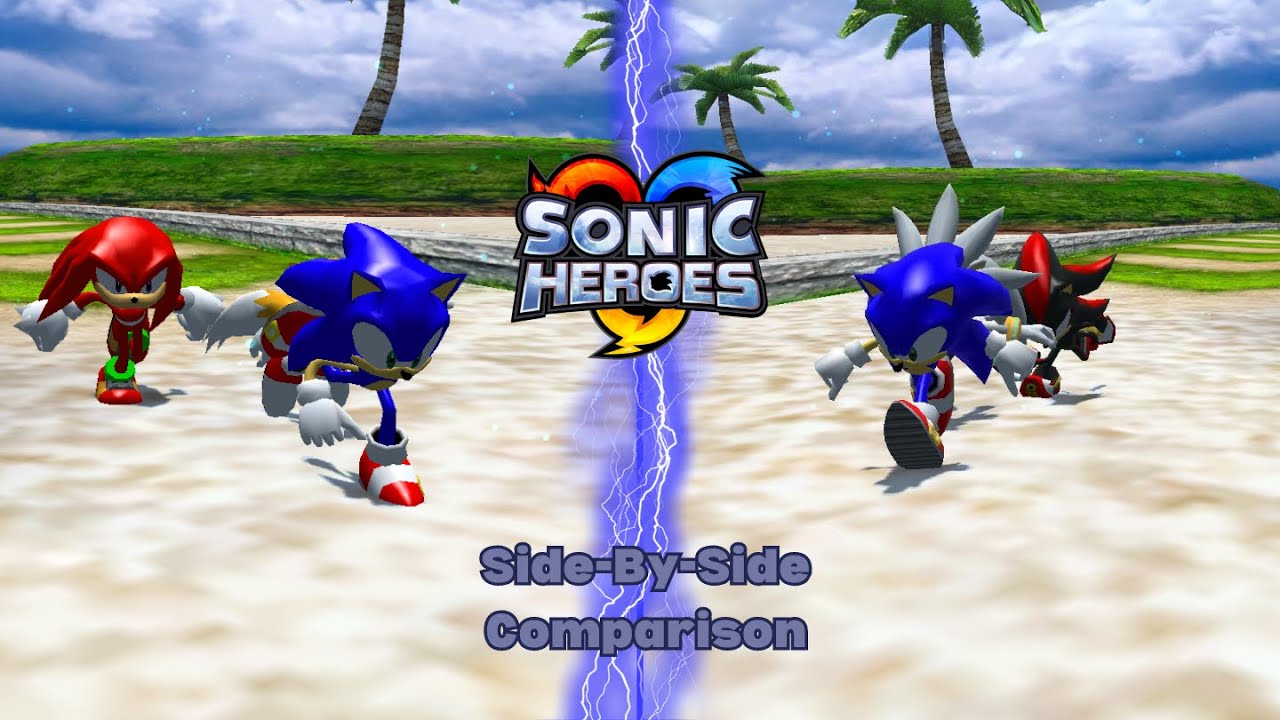 Team 06 Vs Team Sonic - Side-by-Side Comparison in Sonic Heroes | The ...