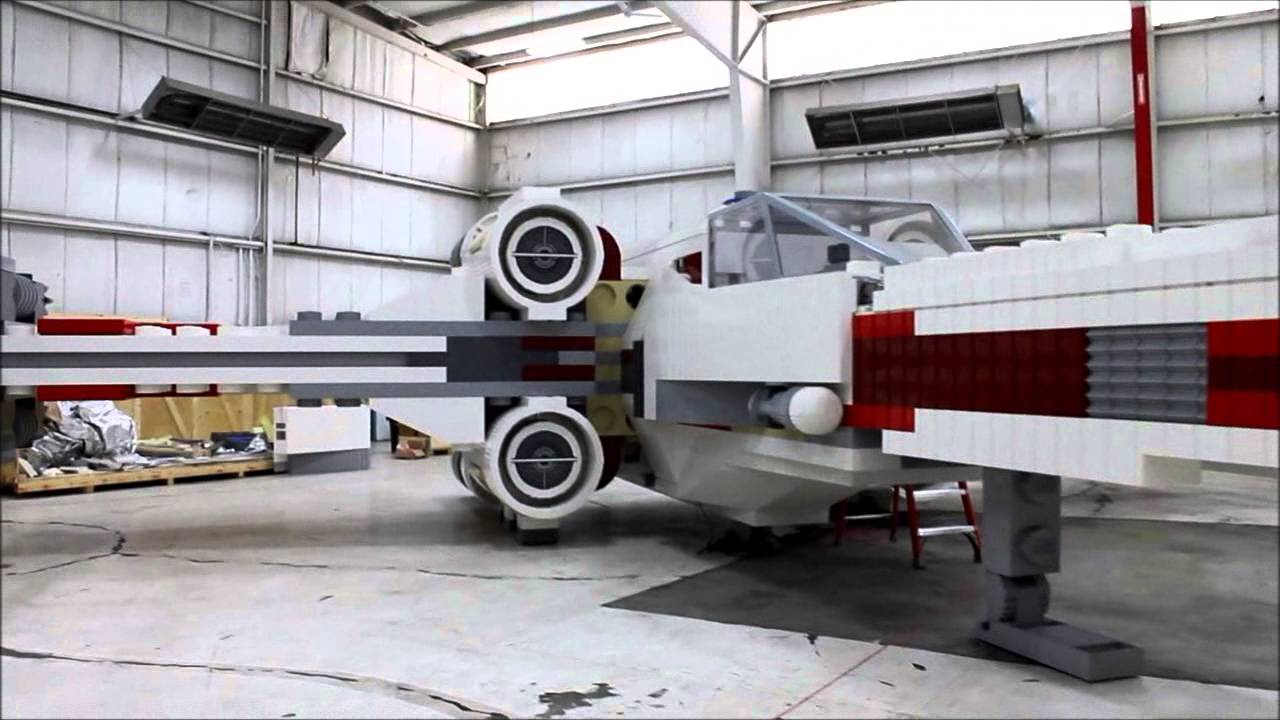 X Wing Fighter Lego Life Size