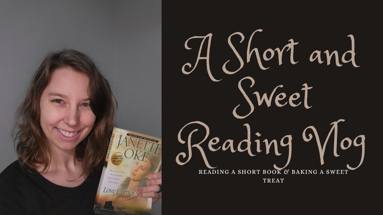 Short and Sweet Reading Vlog | Reading a Short Book, Baking a Cake ...