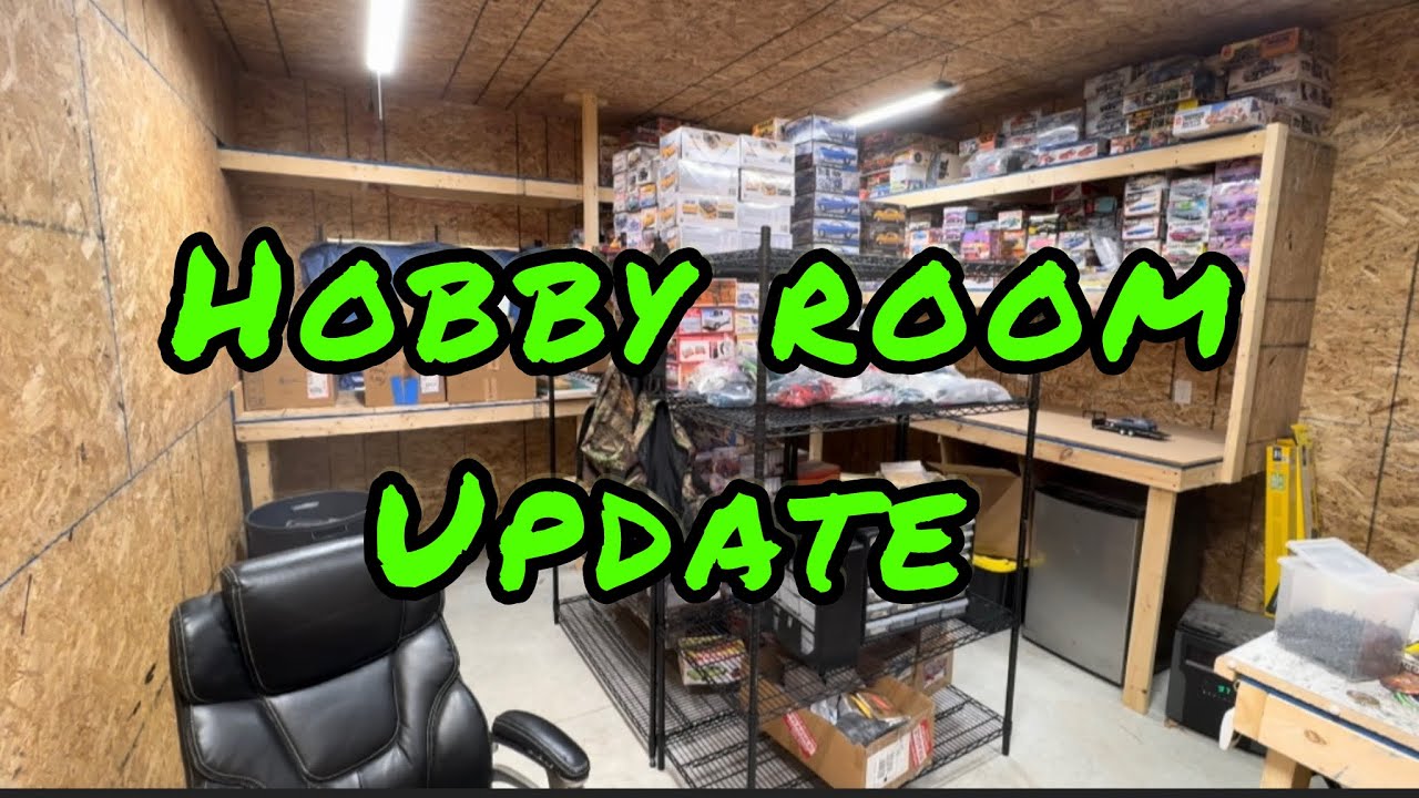 My Model Car Hobby Room is finally becoming a reality!! ep#128 - YouTube