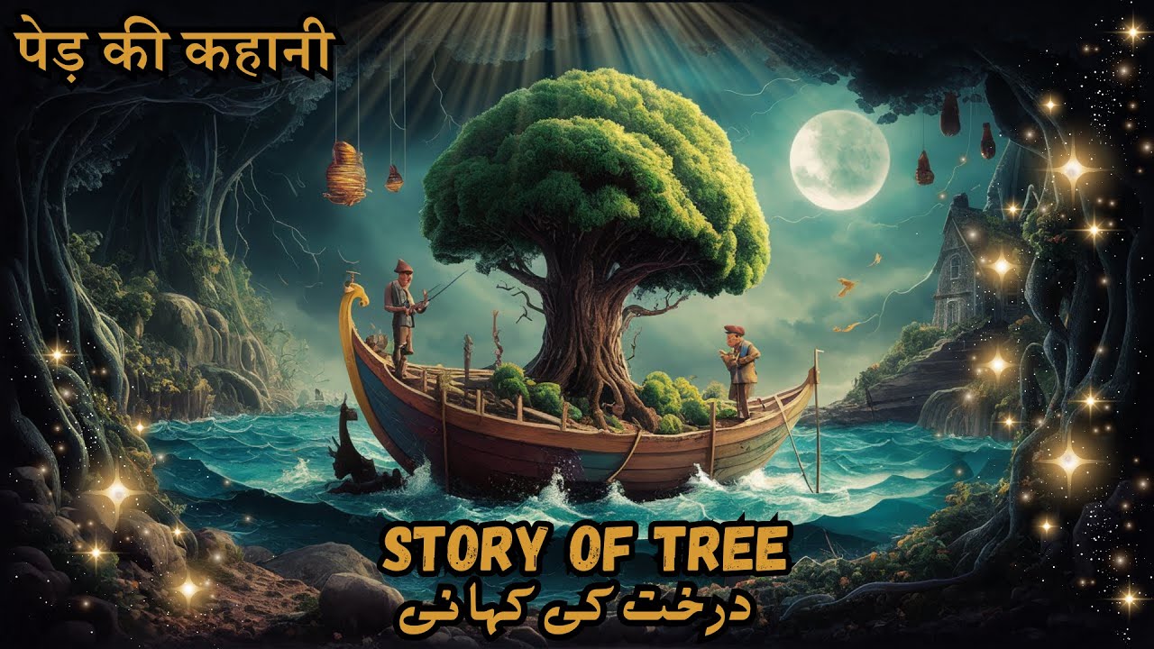 درخت کی کہانی |Story of Tree | पेड़ की कहानी | Moral Story | Stories in ...
