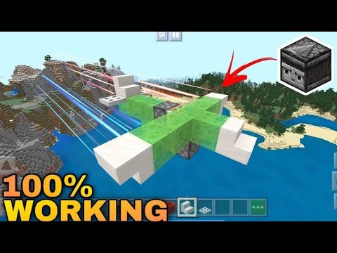 Minecraft: How to make working plane | Minecraft viral builds ...