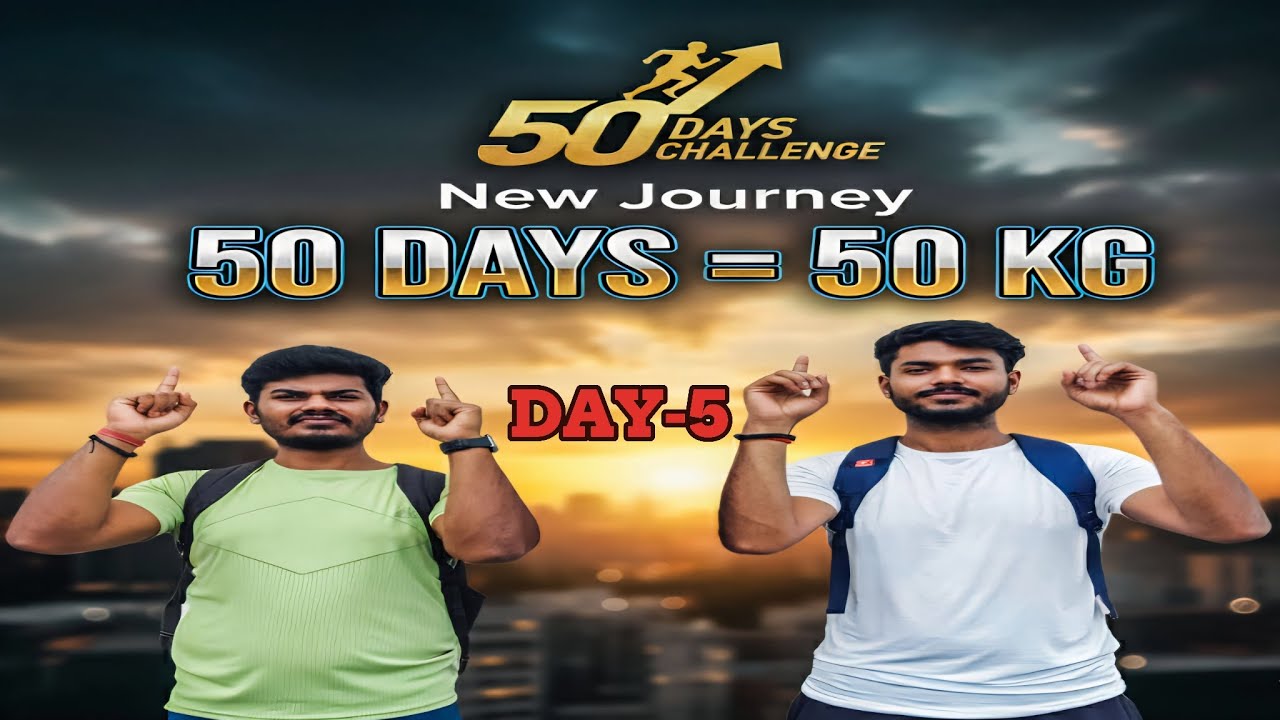 DAY 5 I 50 DAYS Challange I 50 DAYS = 50 KG I Bottle Challange I ...