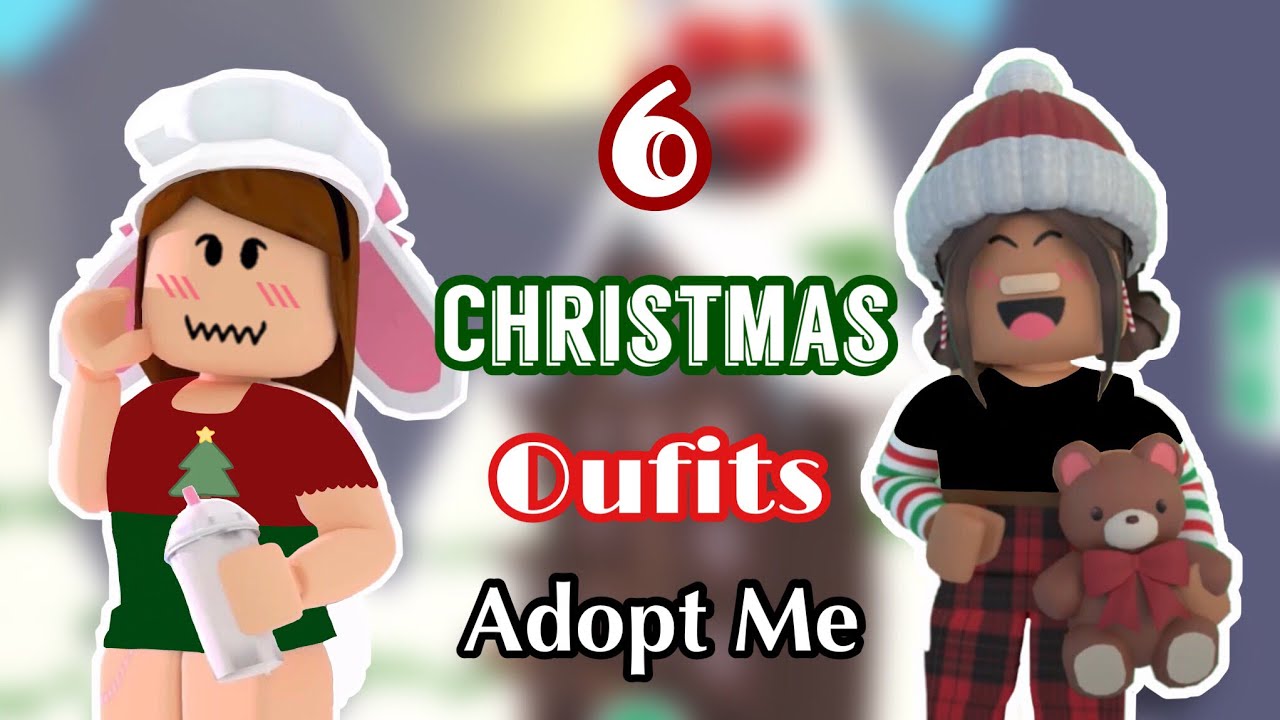 6 Christmas Outfits in Adopt Me 2020 🌲 || 200 SUB SPECIAL - YouTube