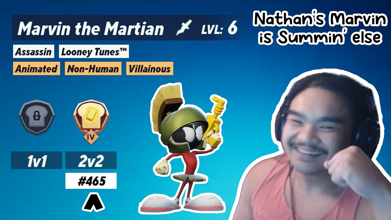 Ranked is Here and Nathan's Marvin just straight cooks | Multiversus Montage - YouTube