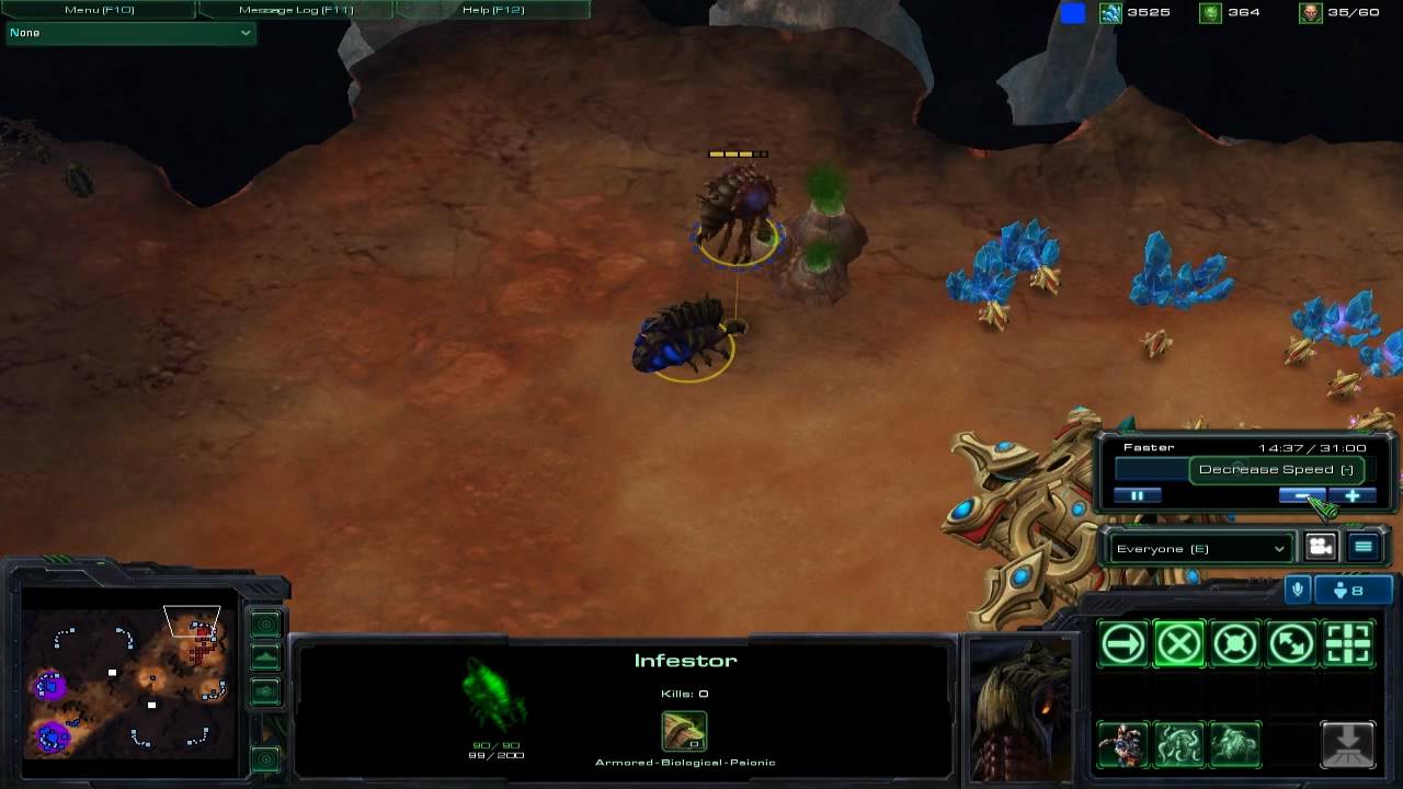 StarCraft 2 Strategies - Infestor Tip For Multiple Races (HD) - YouTube