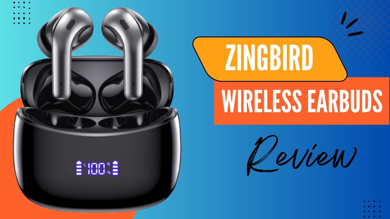 ZINGBIRD Wireless Earbuds Bluetooth Headphones Review - YouTube