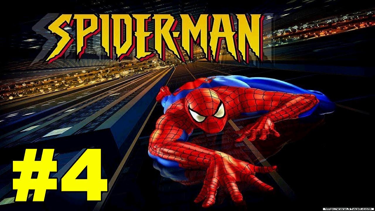 Spider-Man Walkthrough Part 4 Police Chopper Chase (PS1) - YouTube