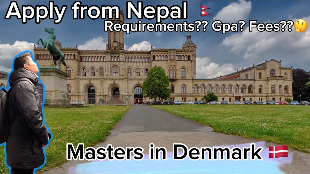 Masters in Denmark|| can apply from Nepal|requirements, cgpa, fees ...