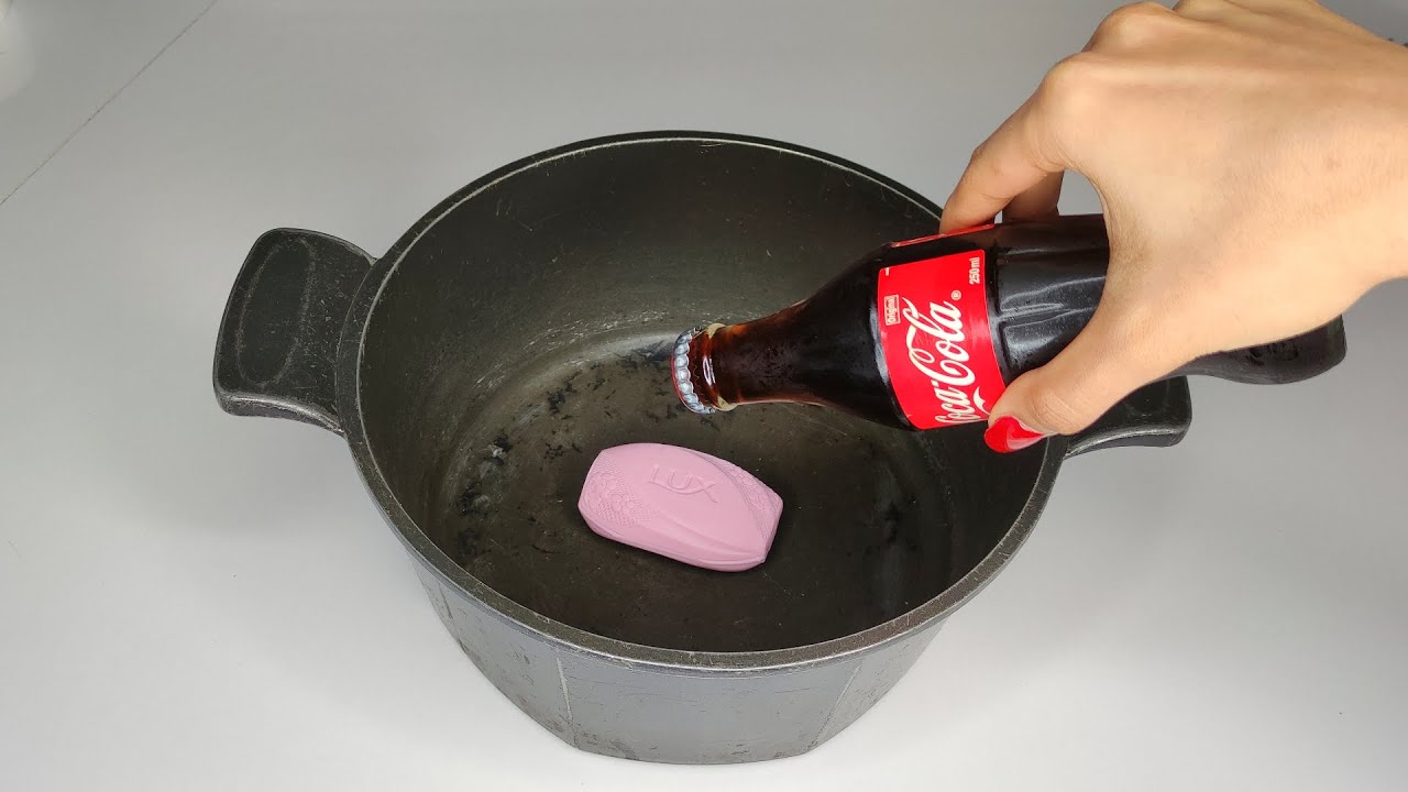 You will mix COCA COLA with SOAP and thank me for the rest of your life ...