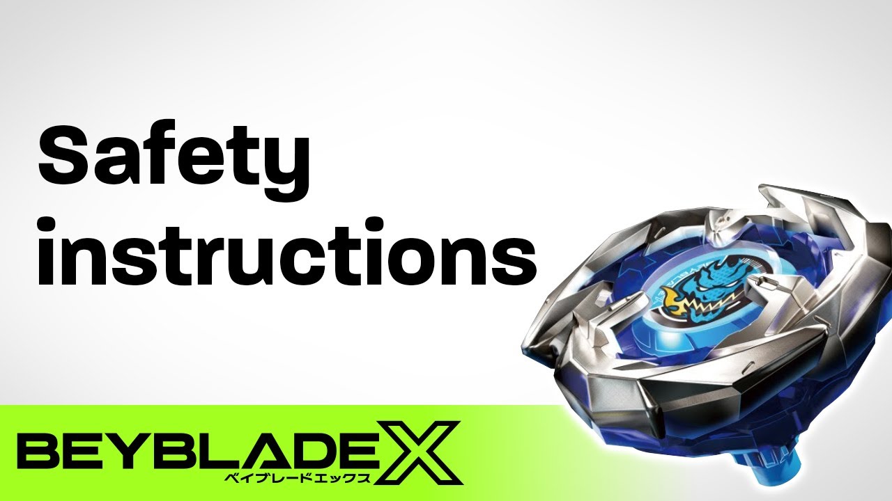 BEYBLADE X Safety instructions - YouTube