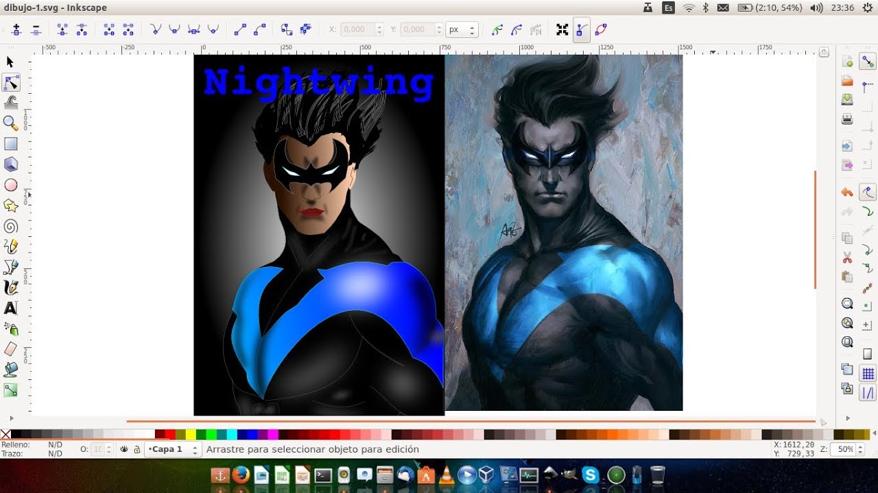 Como hacer una imagen vectorial / How make a vector image - YouTube