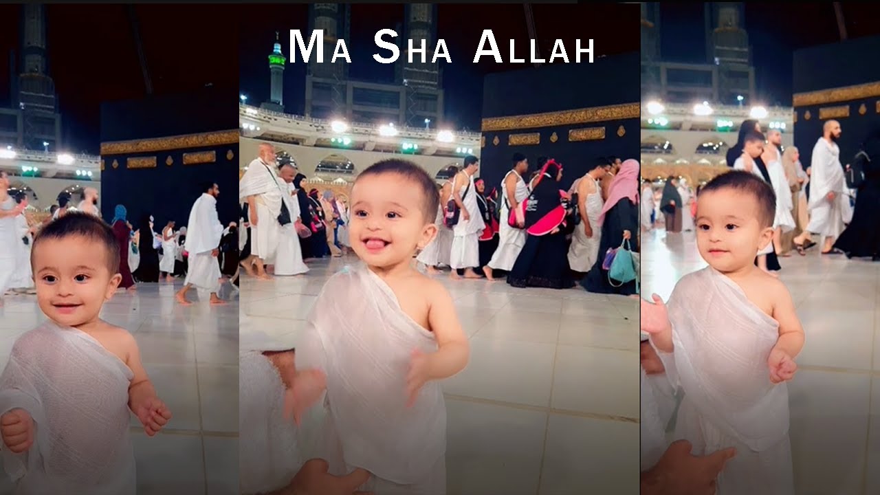 Khana Kaaba 🕋 | The Lucky Kid 🧒 In Holy kaaba | #kidsyoutube #kidsvideo ...
